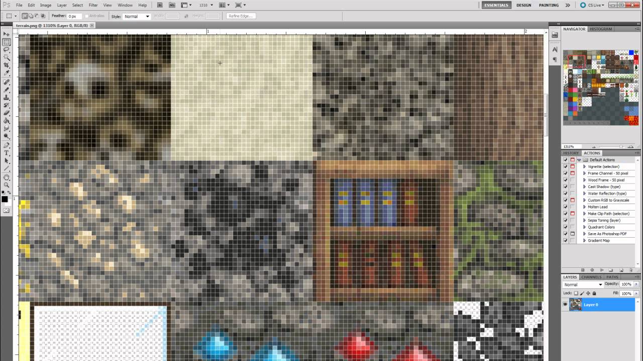How to edit your Minecraft Texture Pack blocks (using John Smith)