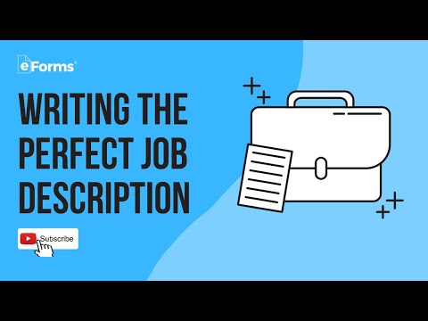 How To Write The Perfect Job Description