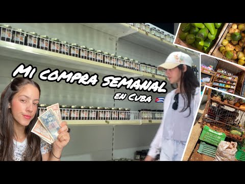 My weekly shopping trip in Cuba 🛒🇨🇺 | How much do basic goods cost?