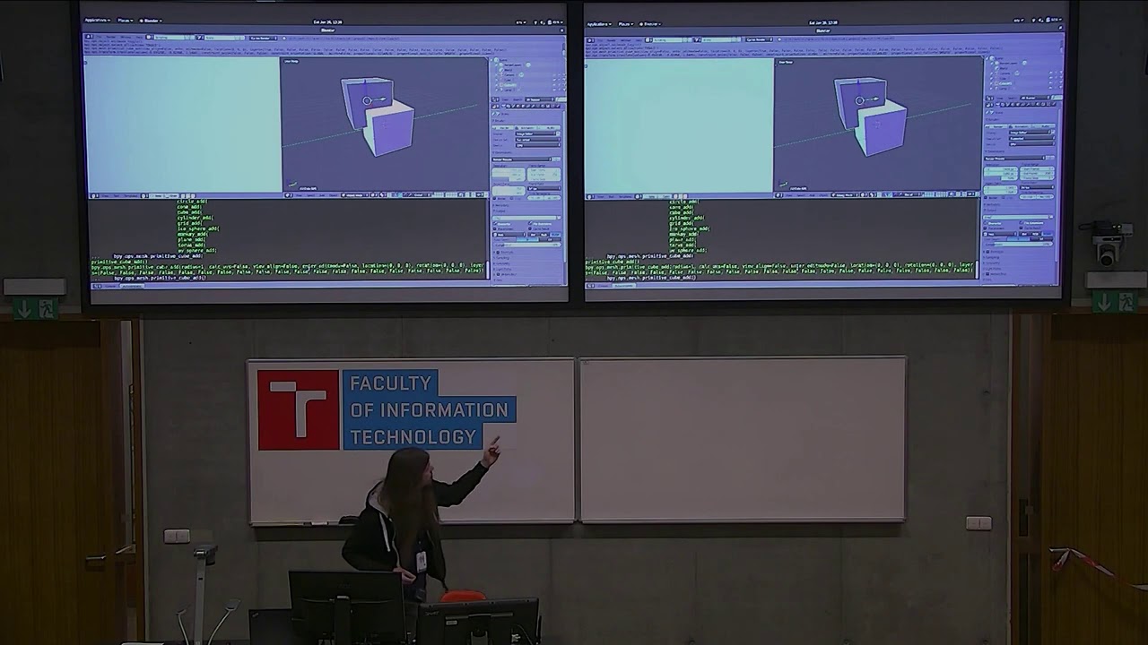 Blender API for Python