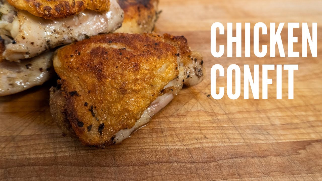 How to Make Chicken Confit | Easy Chicken Confit Recipe