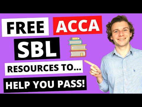 ⭐️ ACCA SBL - FREE ACCA RESOURCES TO HELP YOU PASS! ⭐️| How to Pass ACCA Strategic Business Leader |