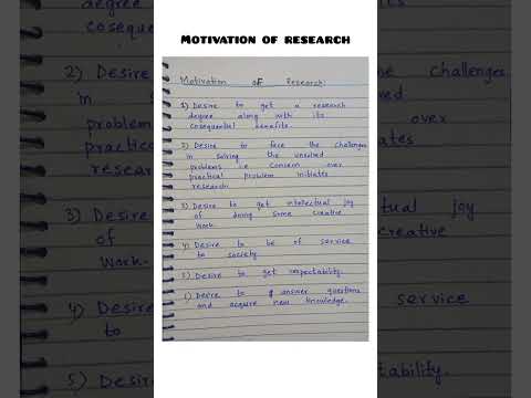 Motivation of research||Motivation in research||research methodology#shorts #viral