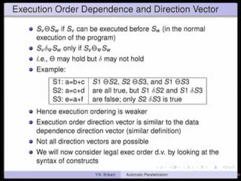Automatic Parallelization-Part 2 - Compiler Design Video Lecture - Computer Science Engineering ...