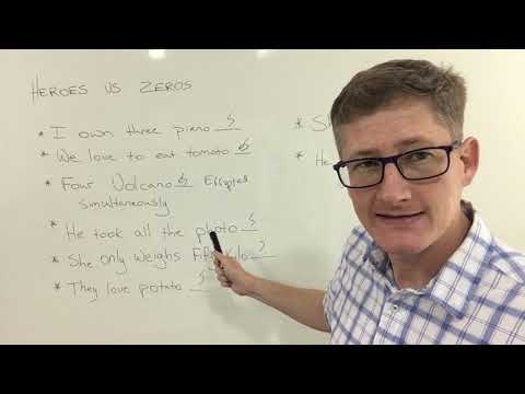 Plural Words In English That End With OES - Intermediate ESL Lesson