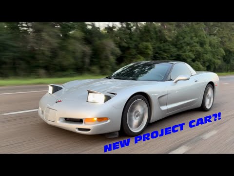 We bought a Corvette..