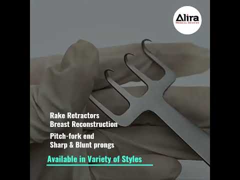 Freeman Rake Retractor #shorts #viral  #surgicalinstruments #alirameddevices #repair #doctors