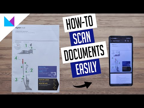 How to scan documents with Android smartphones