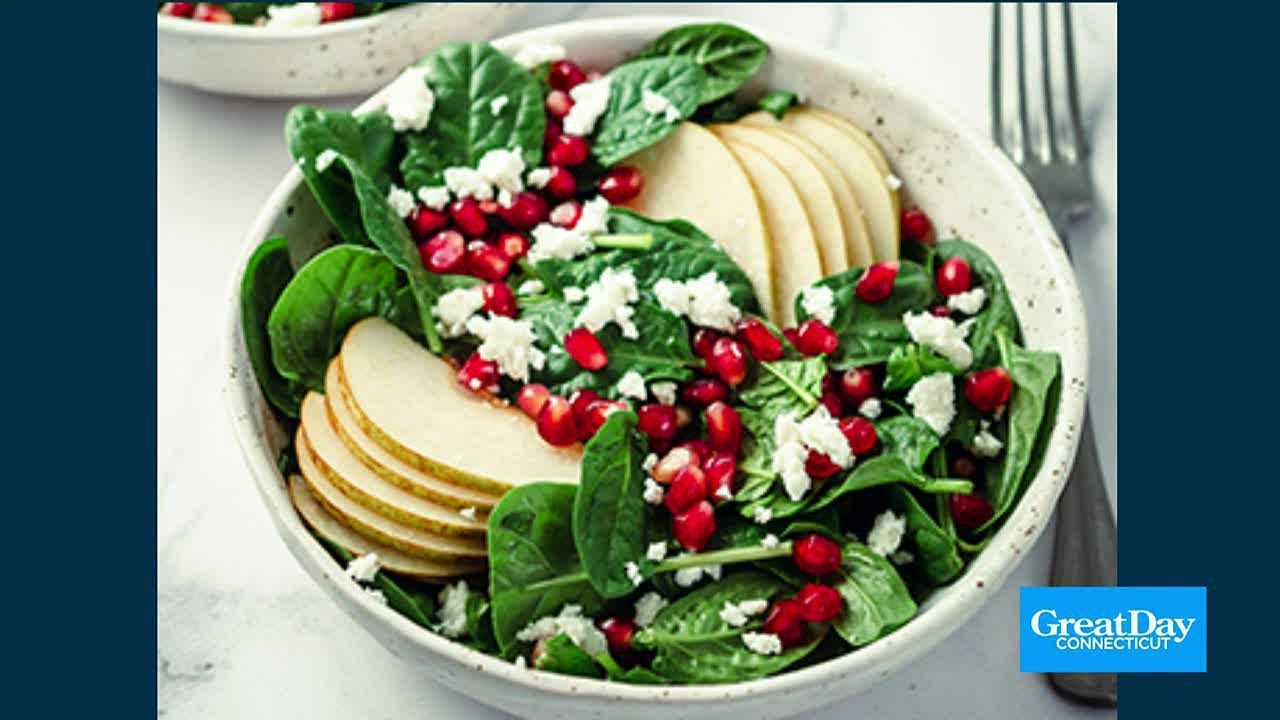 Recipe of the Week: Pear, Pomegranate and Spinach Salad