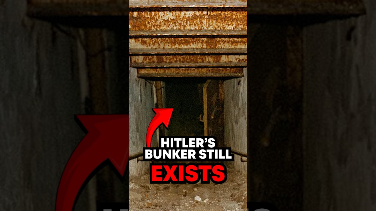 Hitler’s bunker STILL exists......😳