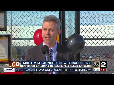 MDOT MTA launches new bus route