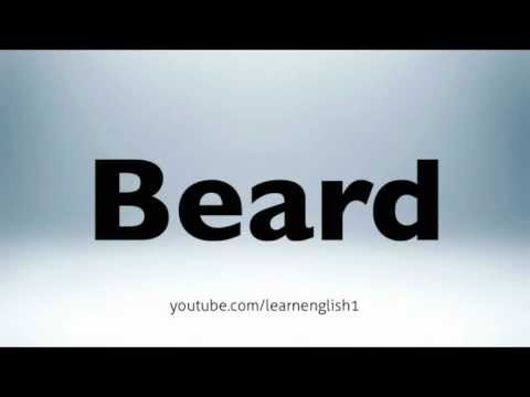 How to pronounce beard
