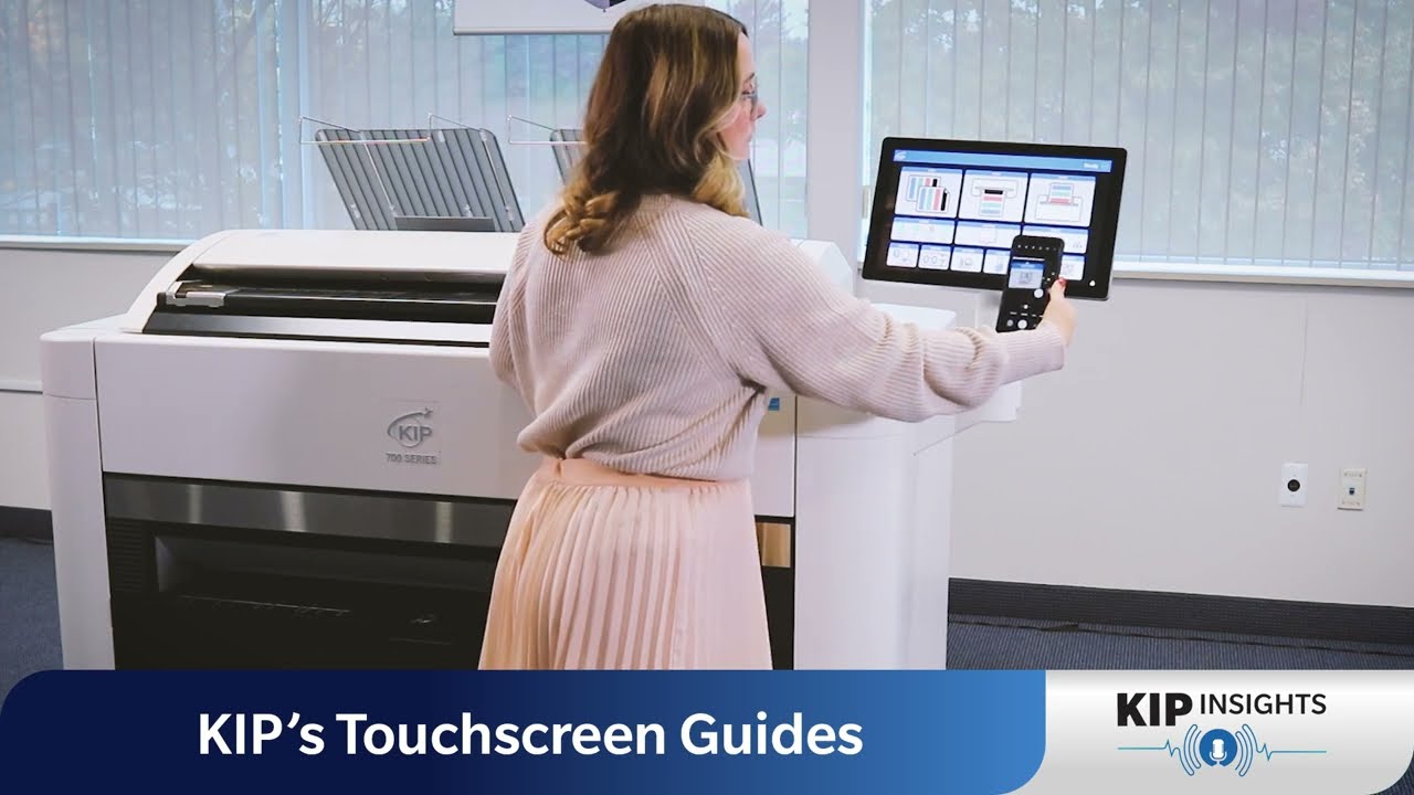 KIP Insights  - Touchscreen Guides