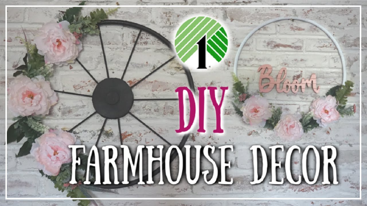 DIY Dollar Tree Spring Farmhouse Decor Ideas | Momma From Scratch