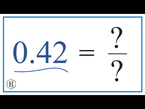 0.42 as a Fraction (simplified form)
