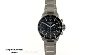 Emporio Armani AR11360 - Diver Watch • Watchard.com