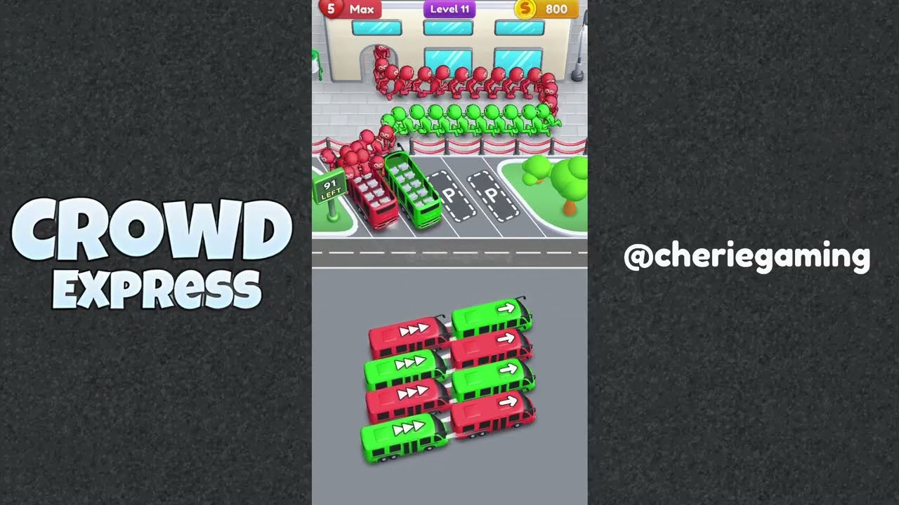 Crowd Express Level 1-292 Complete Walkthrough & Guide | Video Tutorial Collection
