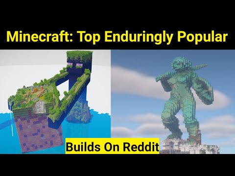 Top 5 Most Popular Minecraft Reddit Builds|#Minecraft #Tips #triks #Mostpopularreddit
