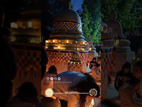 Cetiya Buddha Vandana Chanting Bhante Devananda & Bruce Allen Vesak Pahan Aloka Puja