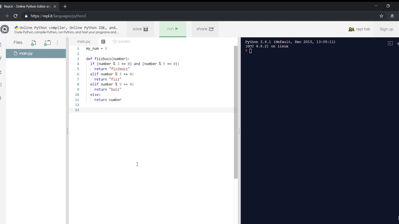 Function Example: Fizzbuzz