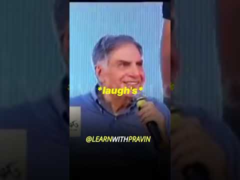 Ratan Tatas savage reply๐คฃ | @Learn_with_Pravin