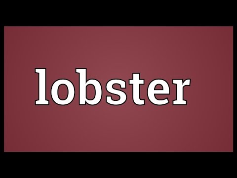 Lobster Meaning