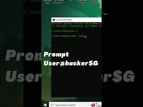 4 CMD Tricks to Look Like a Hacker #shorts
