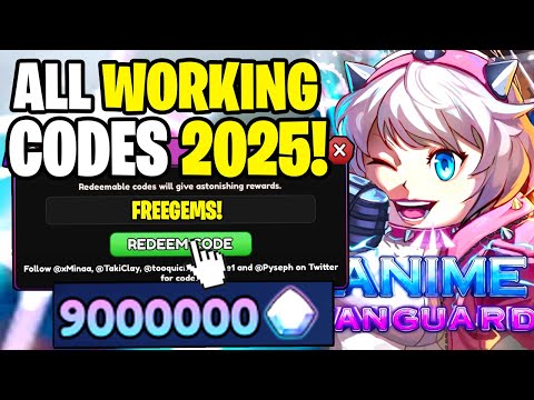 *NEW* ALL WORKING CODES FOR ANIME VANGUARDS IN 2025! ROBLOX ANIME VANGUARDS CODES