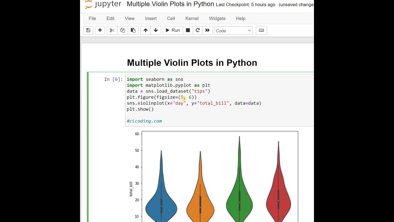 Multiple Violin Plots in Python