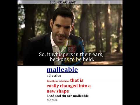 Malleable - Meaning, Pronunciation, Usage | Learn English with TV Shows