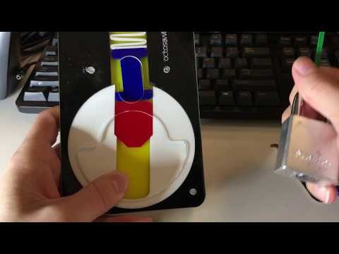 Picking subtle spool pins (Master Lock No. 570)