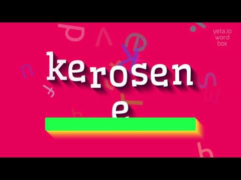 HOW TO SAY KEROSENE? #kerosene
