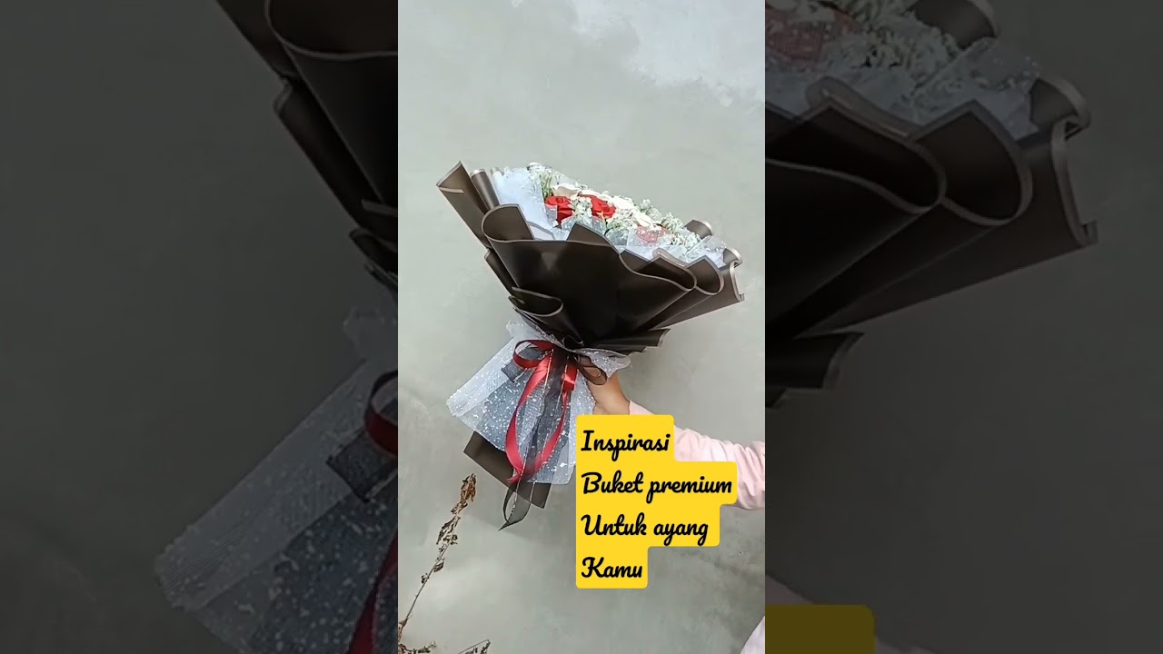 Buket Bunga flanel premium #shorts #shortsyoutube #diy #buketbunga