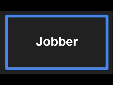 Meaning of Jobber