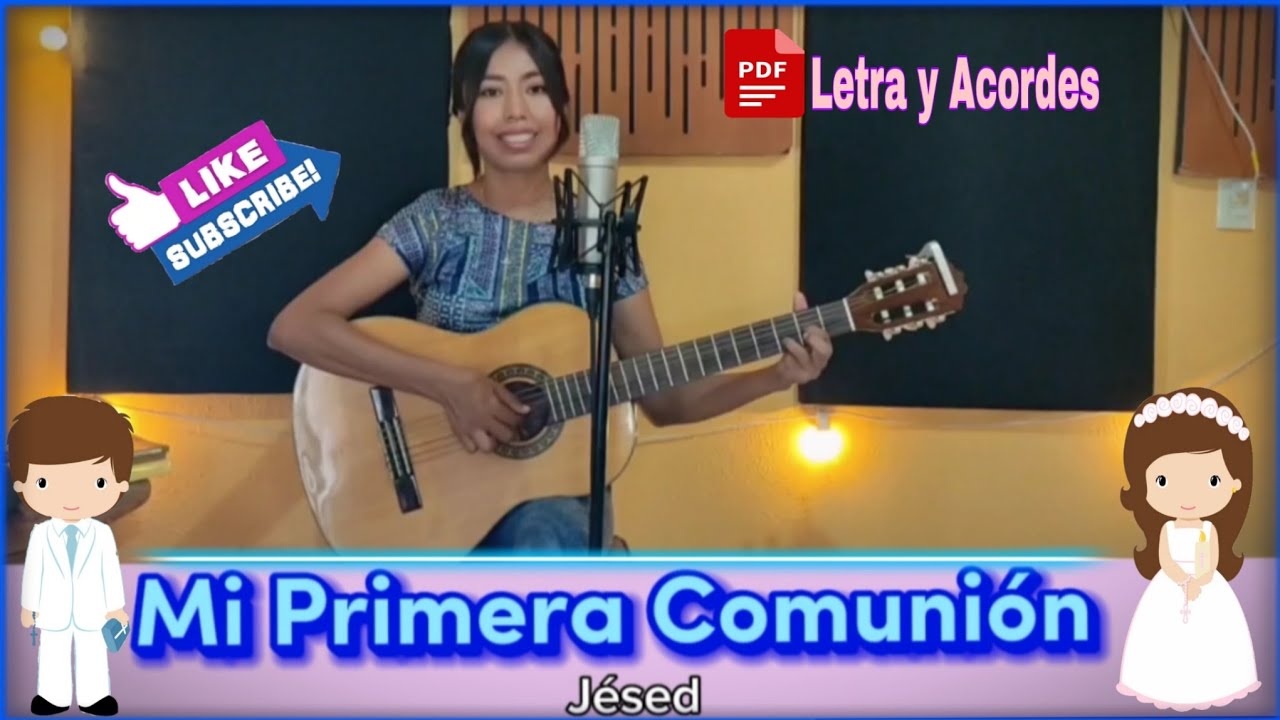 Mi Primera Comunión - Jésed (Letra y Acordes PDF)