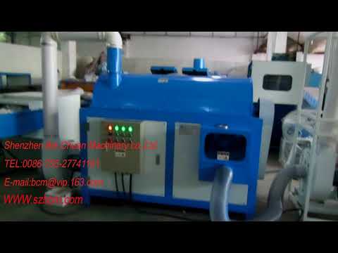 Strong capacity pearl fiber opening line BC560+BC1002 B+BC508