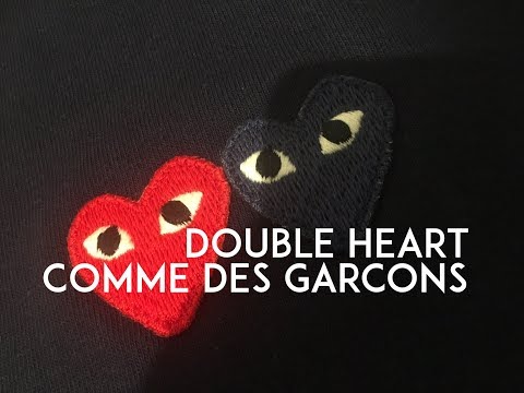 Comme Des Garcons Double Heart T-Shirt