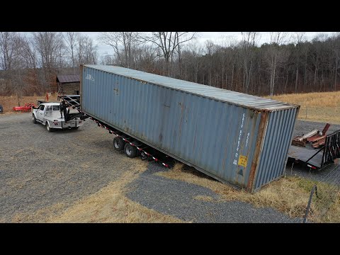Shipping Container Shop Build...How to buy, cost, delivery and more! Part 1