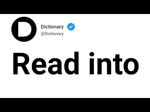 Read into Meaning In English