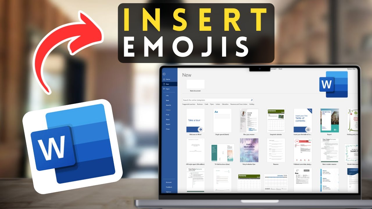 How to Insert Emojis in MS Word | Microsoft Word Tutorial (2025)