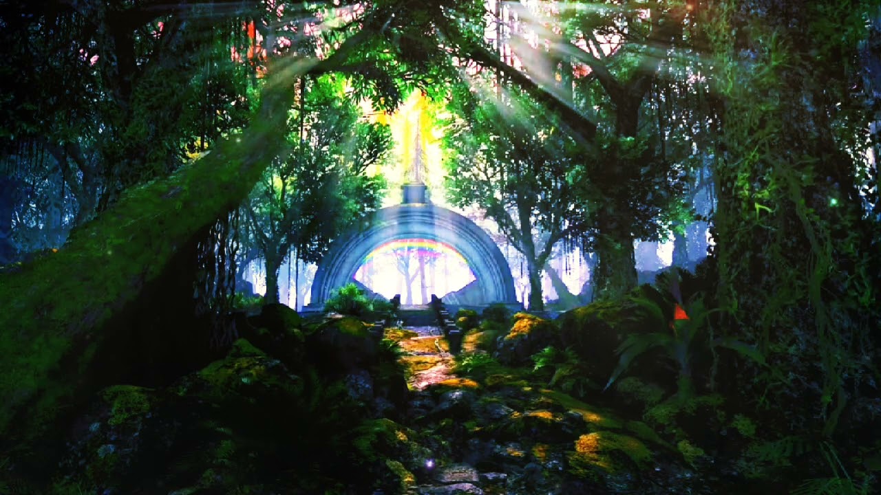 Fantasy world wallpaper 4k and relaxing music.