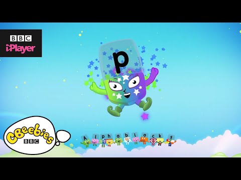 Learn letter "p" with the Alphablocks Magic Words | CBeebies