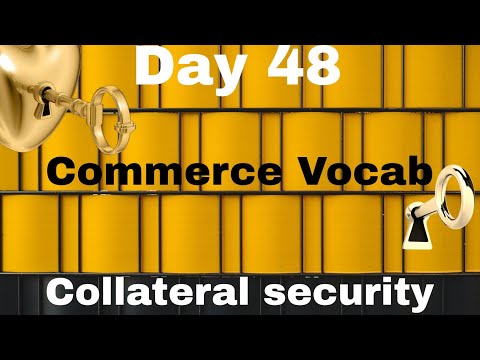 Collateral security||Day 49||Commerce Vocab in hindi #shorts #commerce#collateralsecurity#education