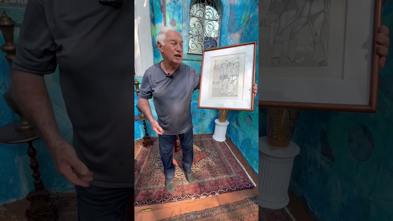 Aldemir Martins eterniza sua paixão em gravura “Futebol”