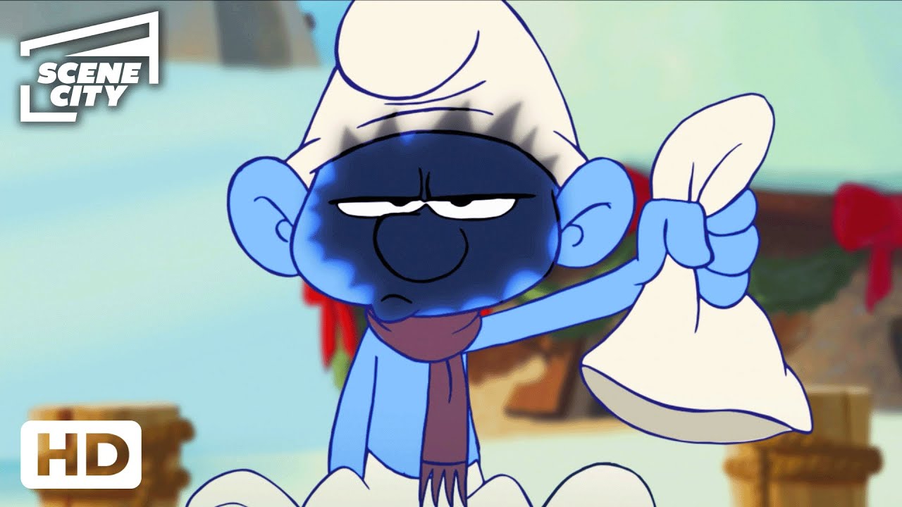 Grouchy's Sad Holiday Past | The Smurfs: Christmas Carol (George Lopez)
