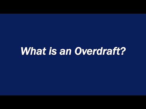 What is an Overdraft?