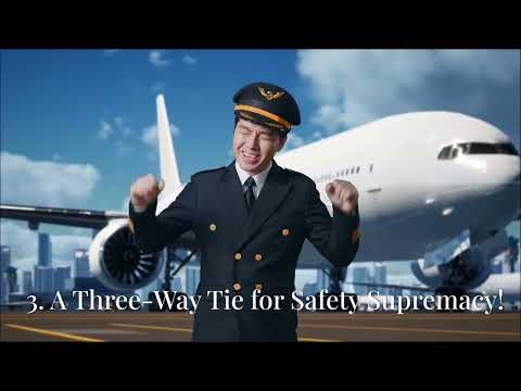 Top 10 SAFEST Airlines of 2025 REVEALED! ✈️✨ Did Your Favorite Airline Make the List?