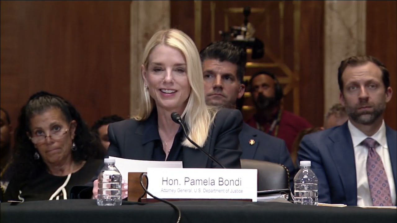 Chairman Moran Questions Attorney General Bondi on Hiring Retention at Leavenworth Prison