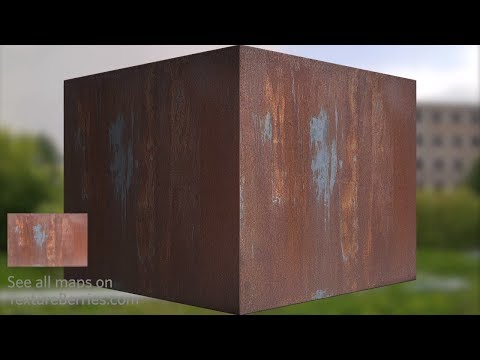 📸 Rusted metal - 01, TEXTURE for 3Ds Max, Unreal Engine, Unity