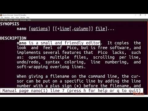 Learn Learning Linux 5 for System Administration Installing Vim and nano | packtpub com - Mind ...